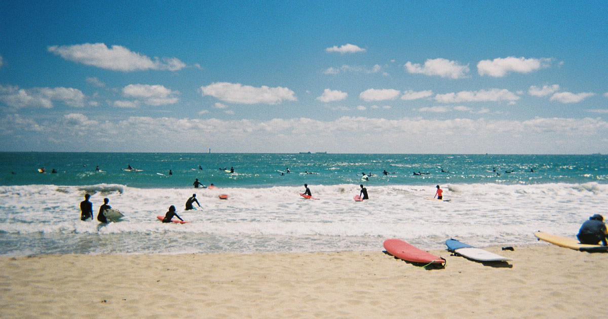 Surfing in Busan at Songjeong Beach - Trazy, Korea's #1 Travel Shop