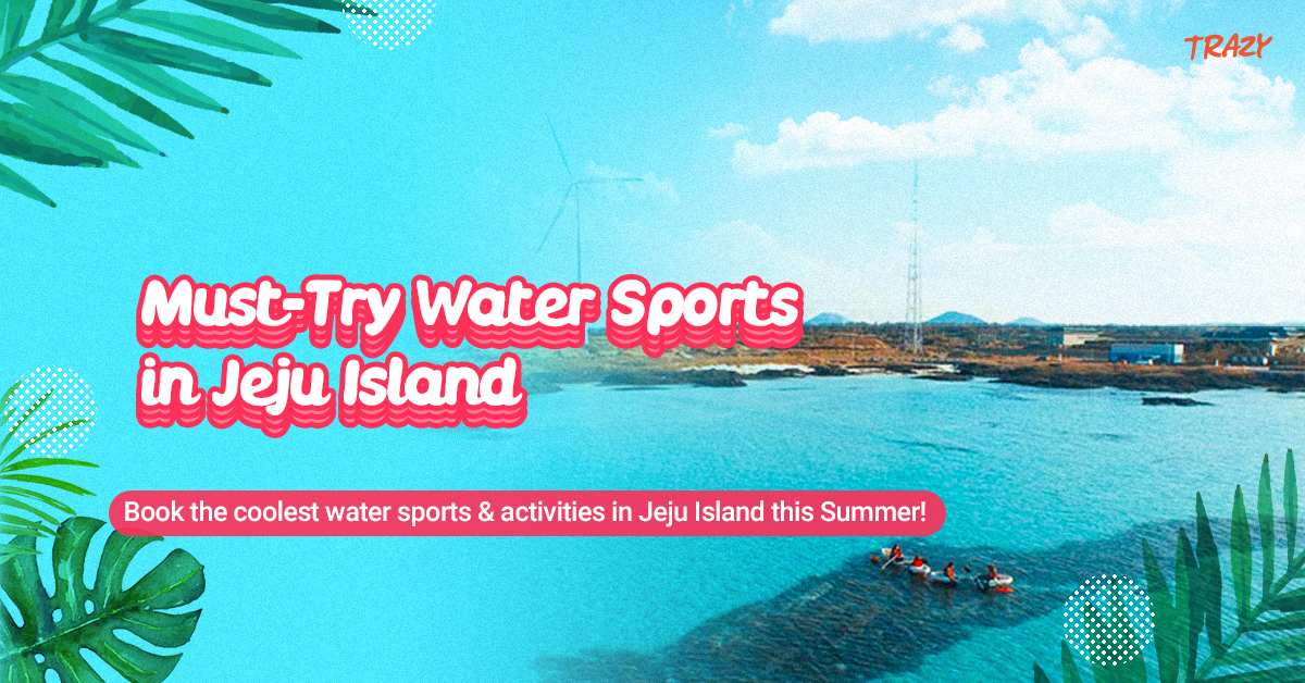 Must-Try Summer Water Sports in Jeju Island